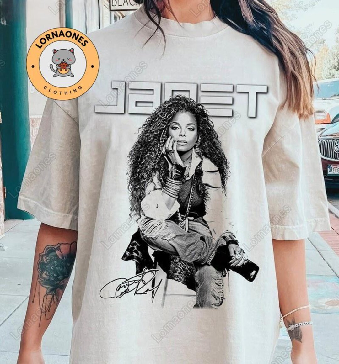 Janet Jackson Shirt, 90s Janet Jackson Vintage Shirt, Janet Jackson ...