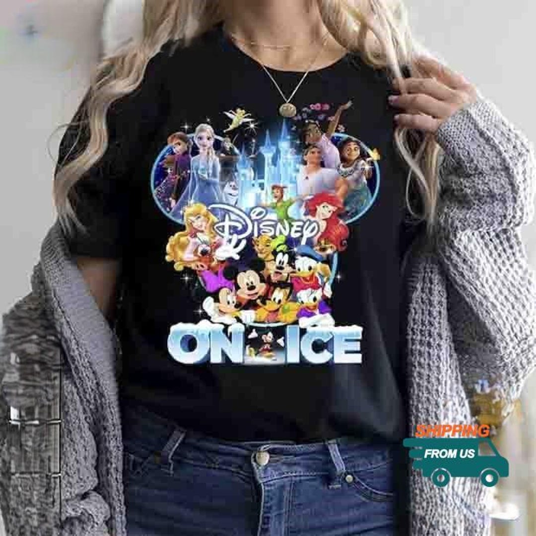 Disney One Ice Shirt, Mickey and Friends T-shirt, Disney Epcot Shirt ...