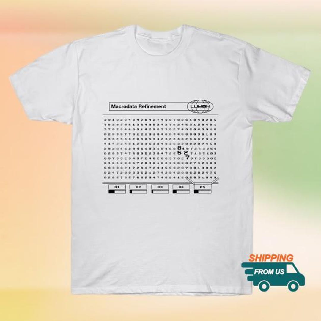 Lumon Macrodata Refinement Department Shirt, Lumon Industries Shirt ...