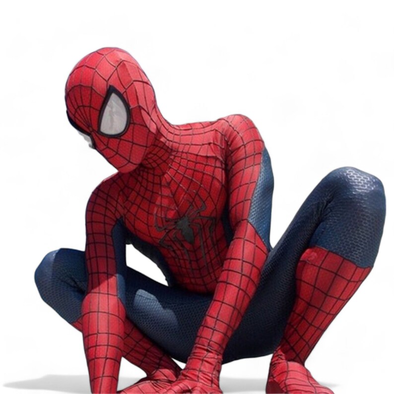Spider Man Jumpsuit Cosplay Costume Bodysuit Adult Halloween Tasm