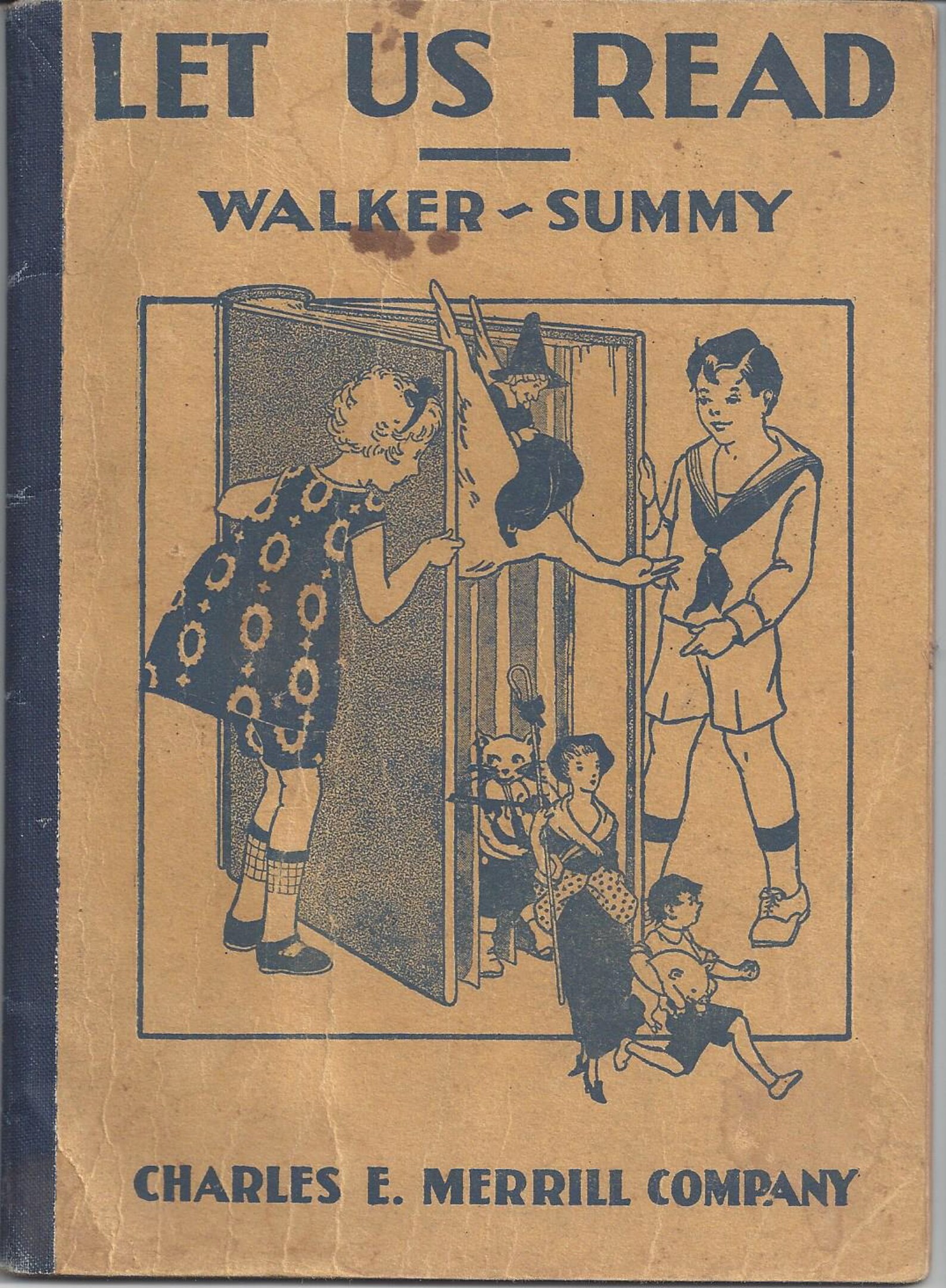 Vintage 1920's let Us Read School Reader by | Etsy