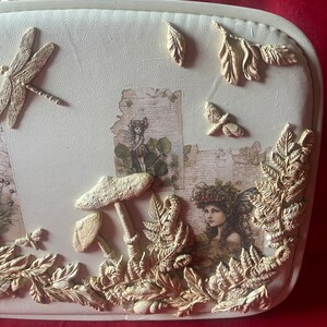 Repurposed Paper Mache Suitcase Done in a Faerie Garden - Etsy