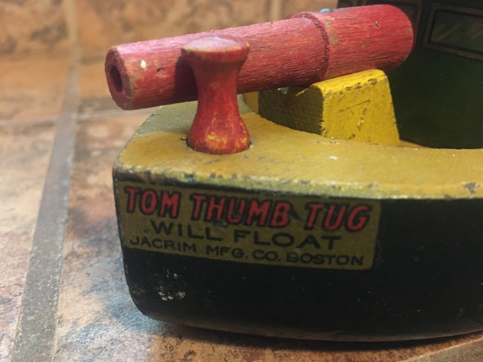 Antique Tom Thumb Tug, Jacrum Mfg. Co., Boston 1920’s - Etsy