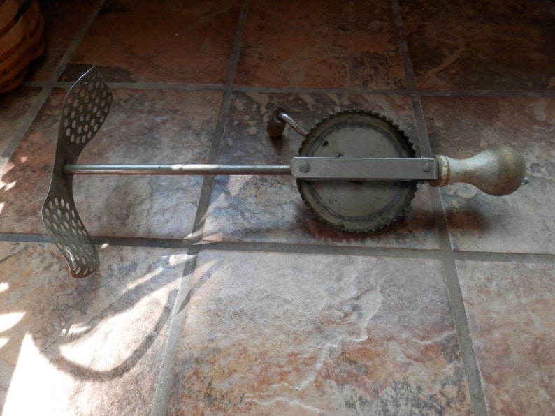 Antique /vintage Whip Creamer / Butter Whipper "the Dream Cream Whip ...