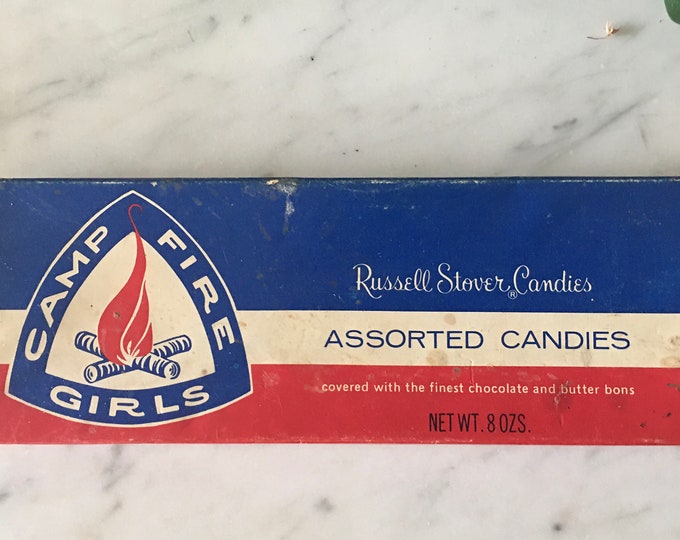 1950’s Camp Fire Girls Russell Stover’s Candy Box - Etsy
