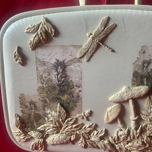 Repurposed Paper Mache Suitcase Done in a Faerie Garden - Etsy
