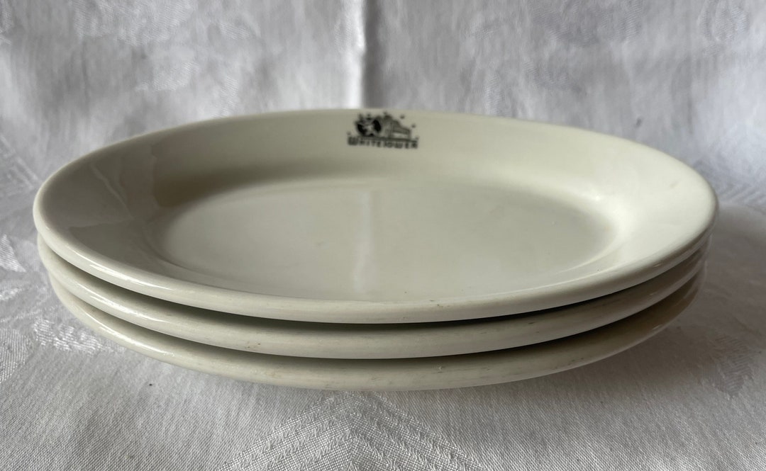 Antique White Tower Restaurant Serving Platter /serving Dish - Etsy