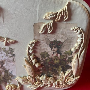 Repurposed Paper Mache Suitcase Done in a Faerie Garden - Etsy