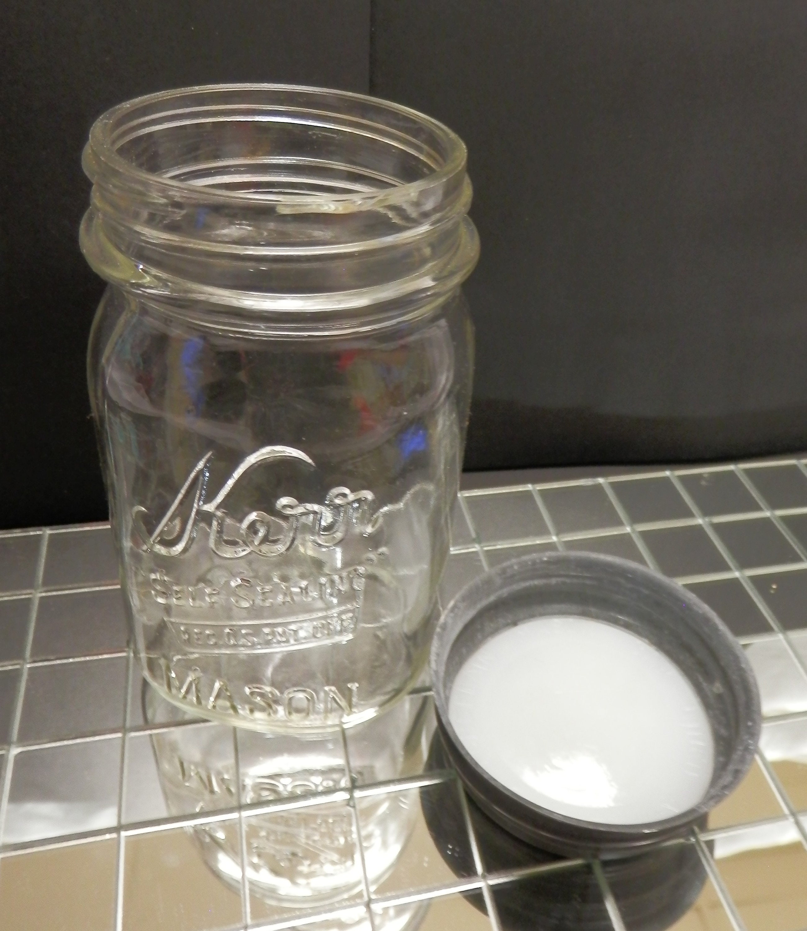 Vintage 1940's Kerr Self Sealing Canning Mason Jar With - Etsy