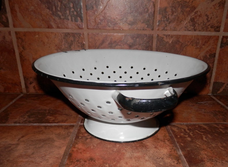 Old West Chuckwagon Farmhouse Country Kitchen Enamelware - Etsy