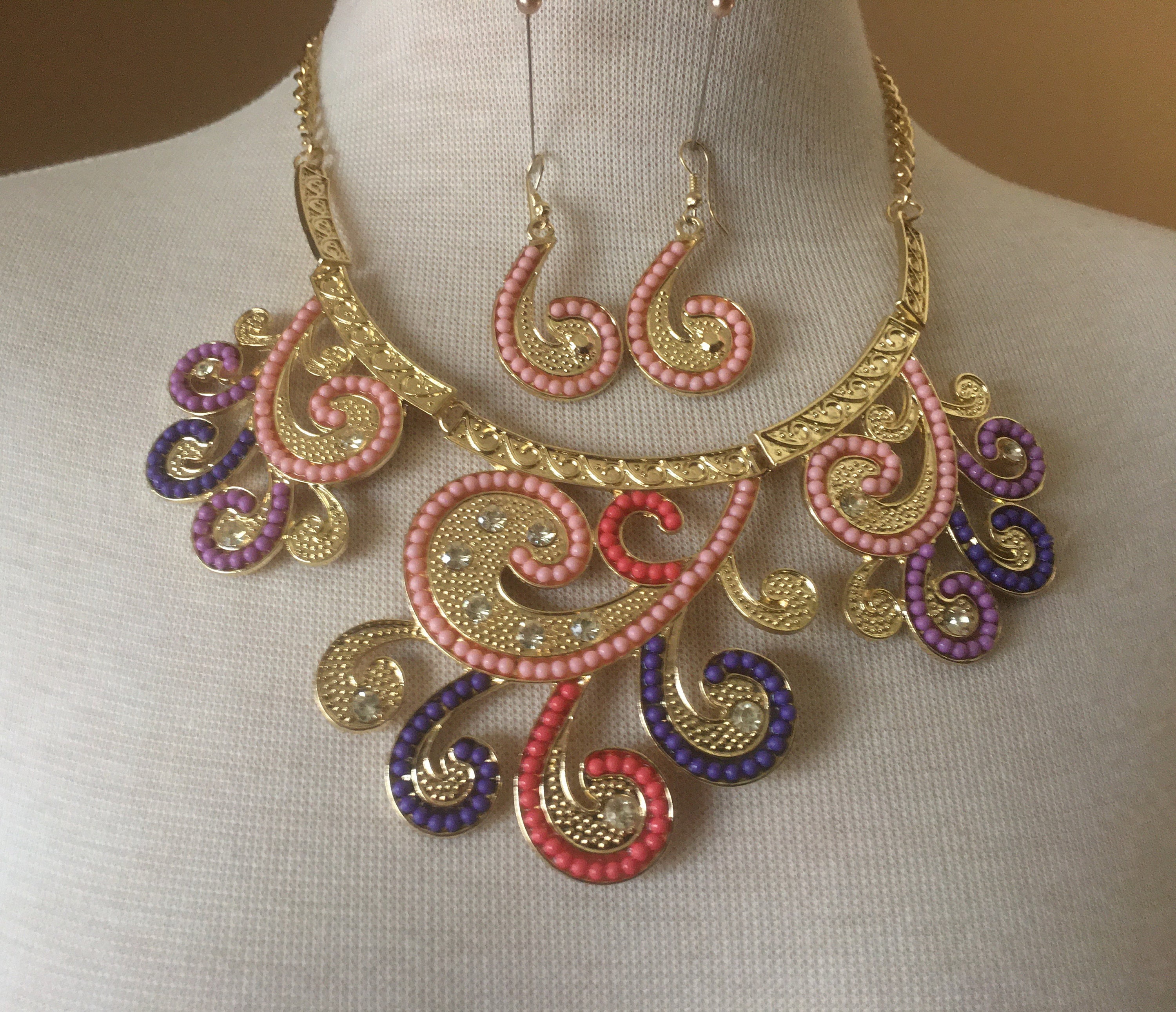 Mod Fashion Jewelry Long