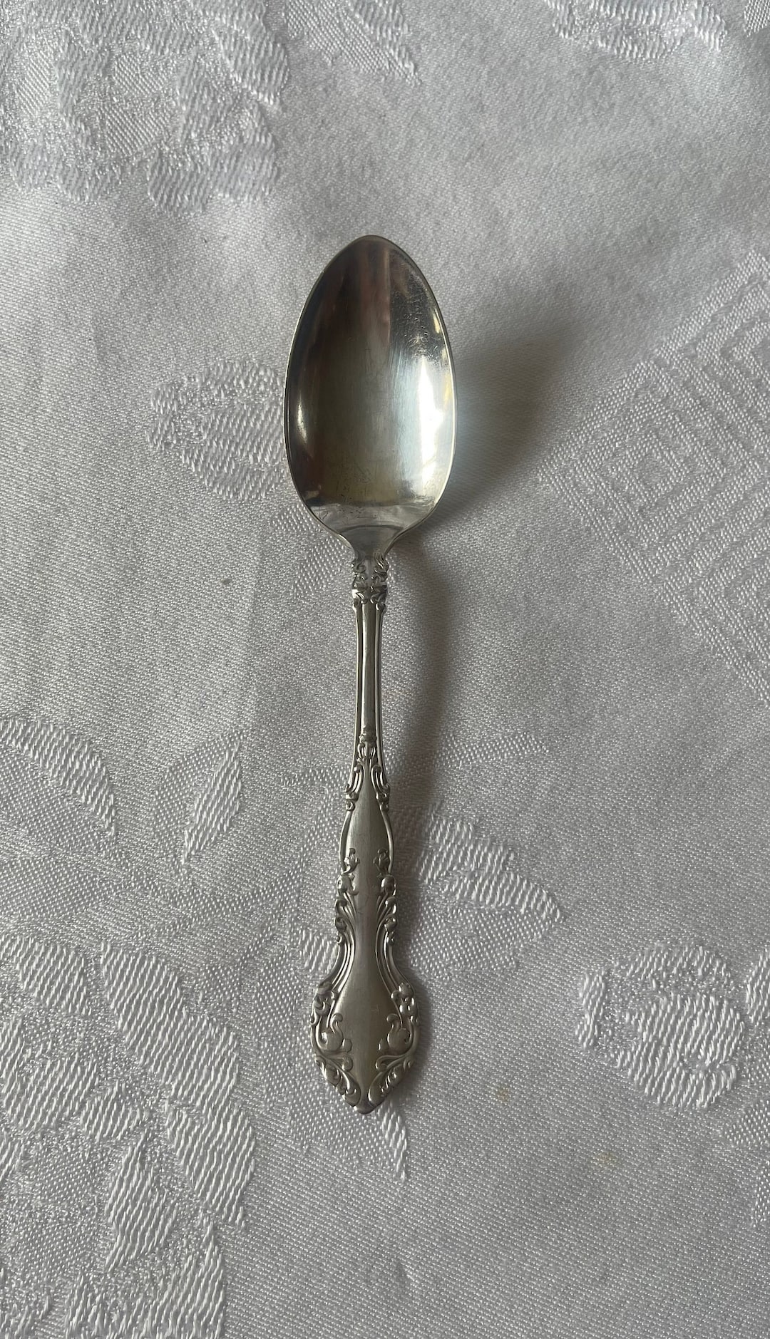 Vintage Decorative Silver Plate Teaspoon by Rogers & Bro A - Etsy