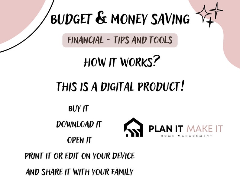 Money Saving Challenge, Budget Planner, 86 Digital and Printable Pages ...