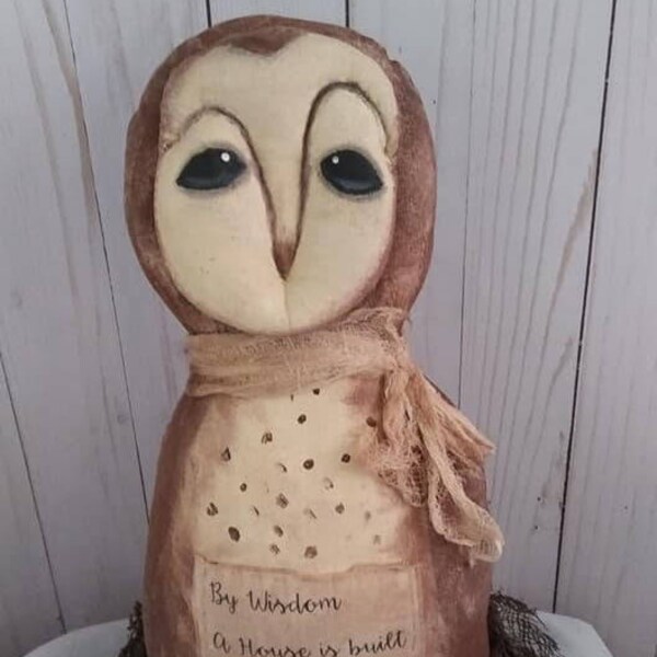 Primitive Owl Pattern - Etsy