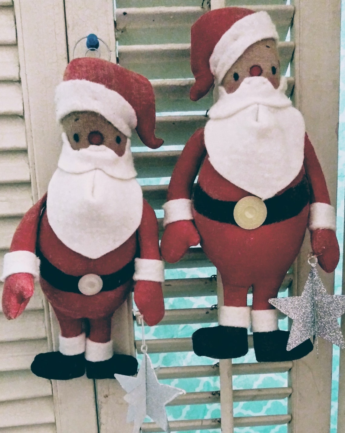 Primitive "saint Nicholas" is an Easy Peasy Santa Pattern for Christmas ...