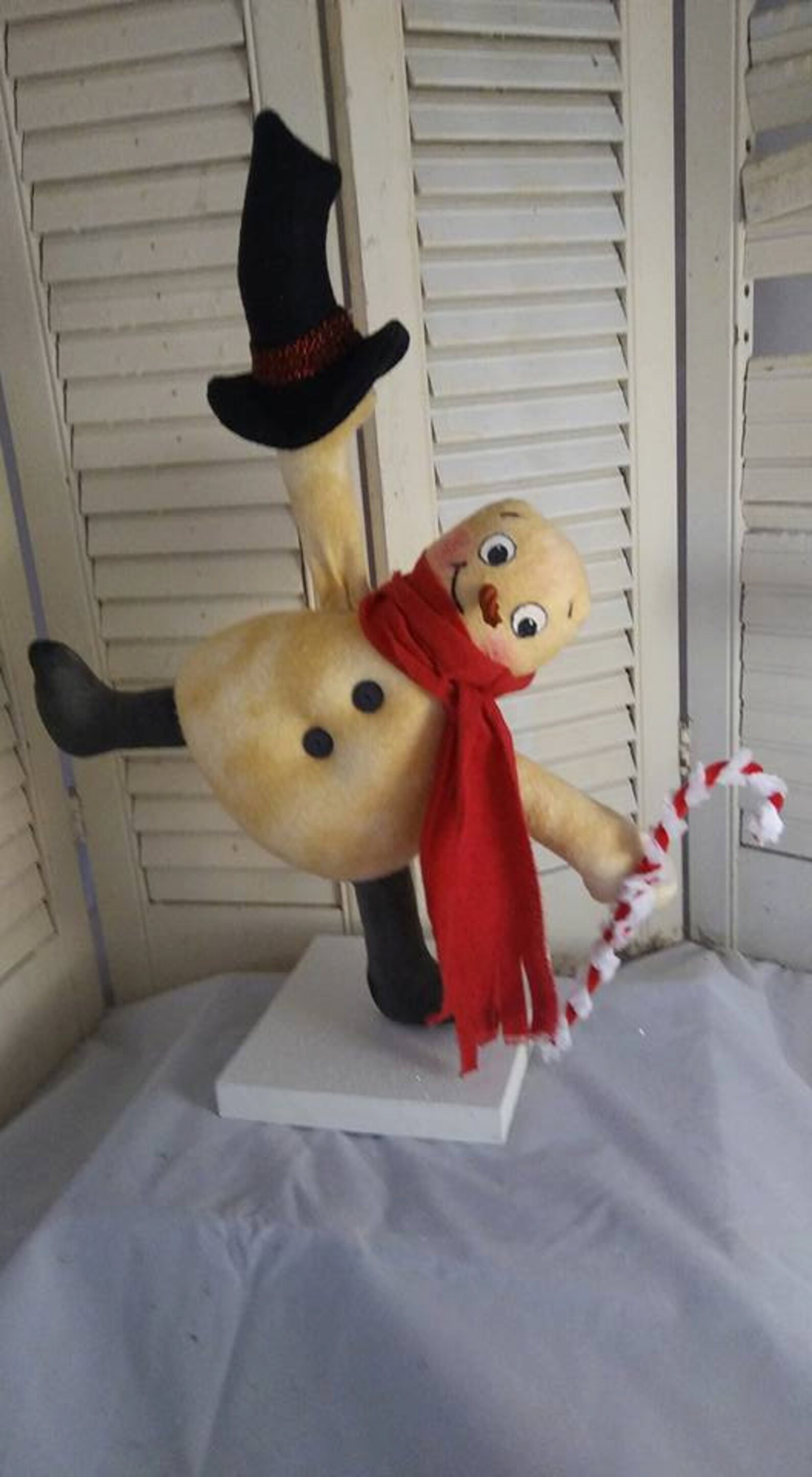 Primitive Sewing Pattern Snowman "thumpity, Thump, Thump" - Etsy