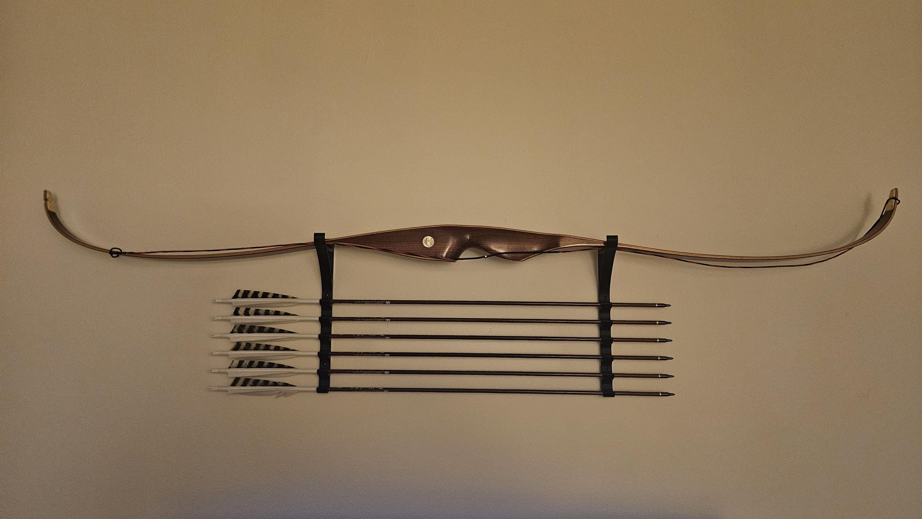 Bow and Arrow Wall Mounted Display - Etsy
