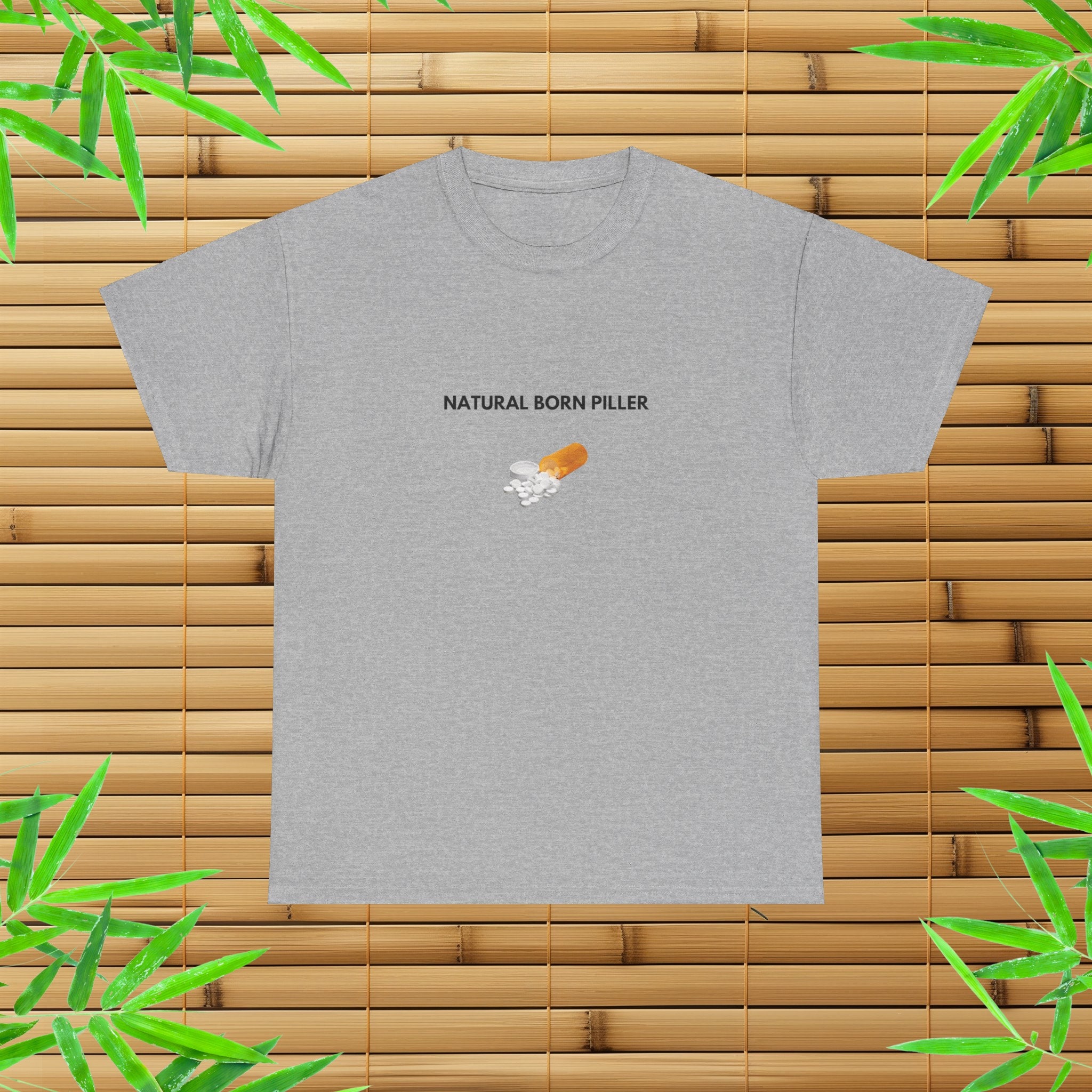 Natural Born Piller T-shirt, Edgy Shirt, Dark Humor, Gag Gift - Etsy