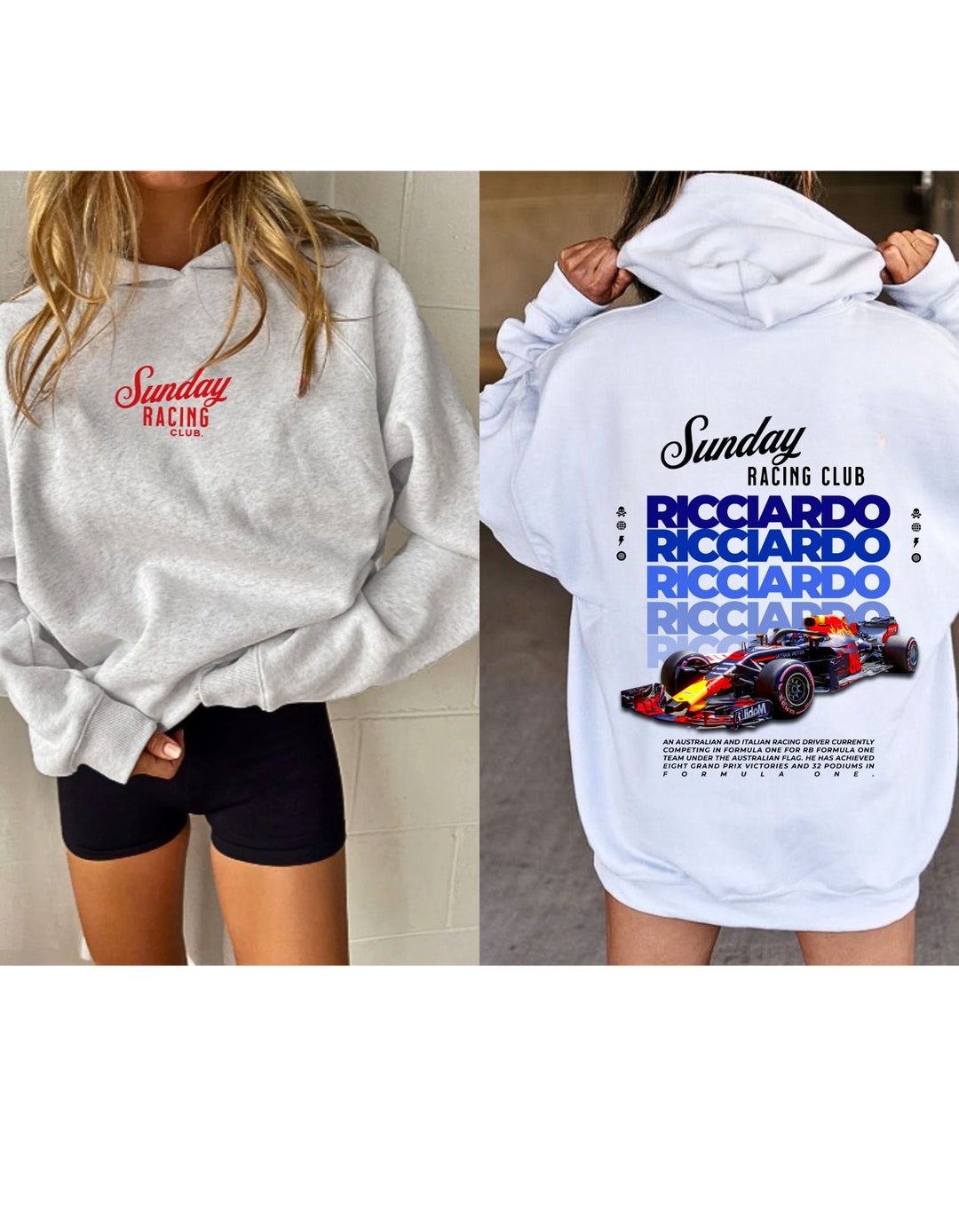 Daniel Ricciardo Hoodie / Red Bull Hoodie / Red Bull Racing / Red Bull ...
