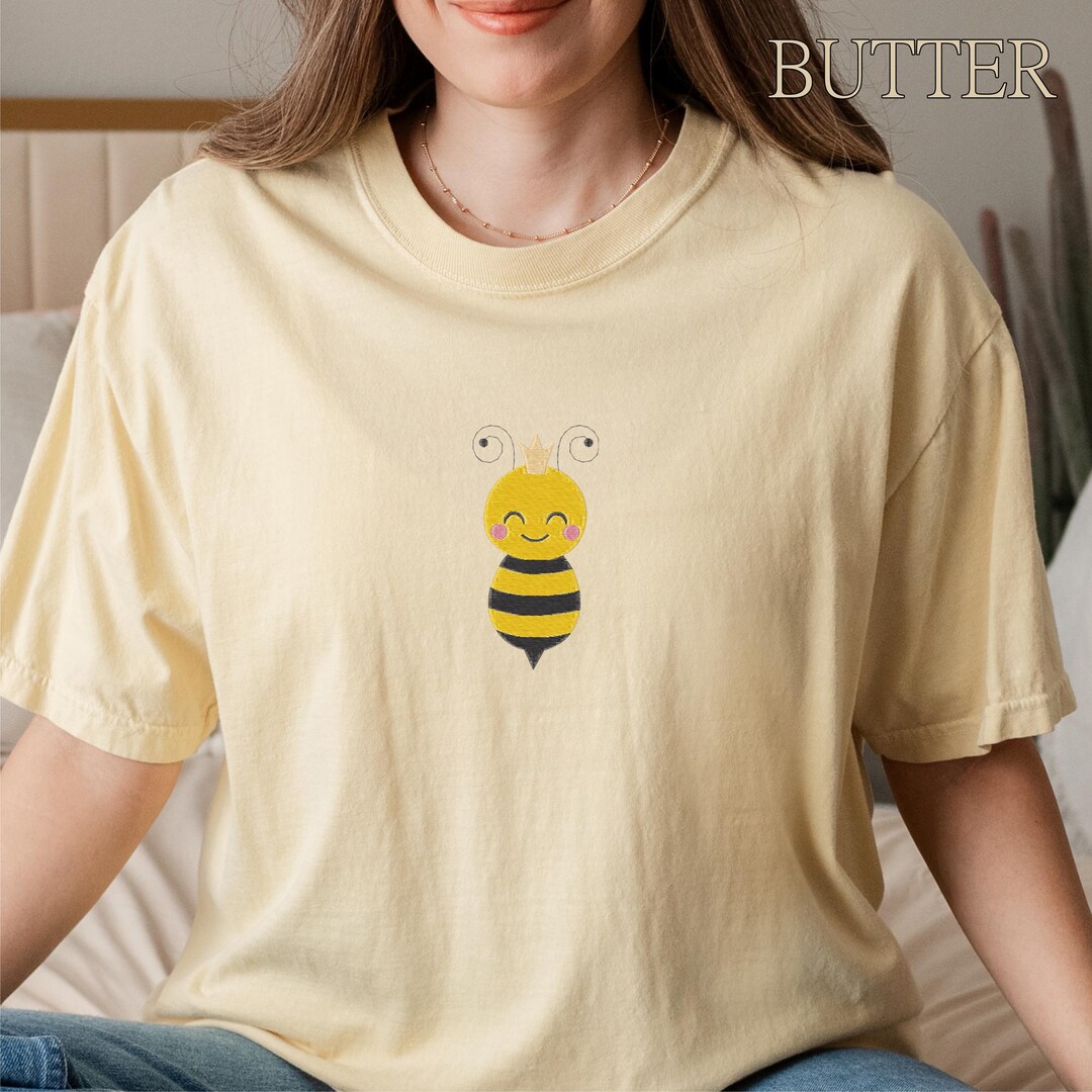 Embroidered Queen Bee Shirt, Queen Shirt, Bee Shirt, Boss Lady Shirt ...