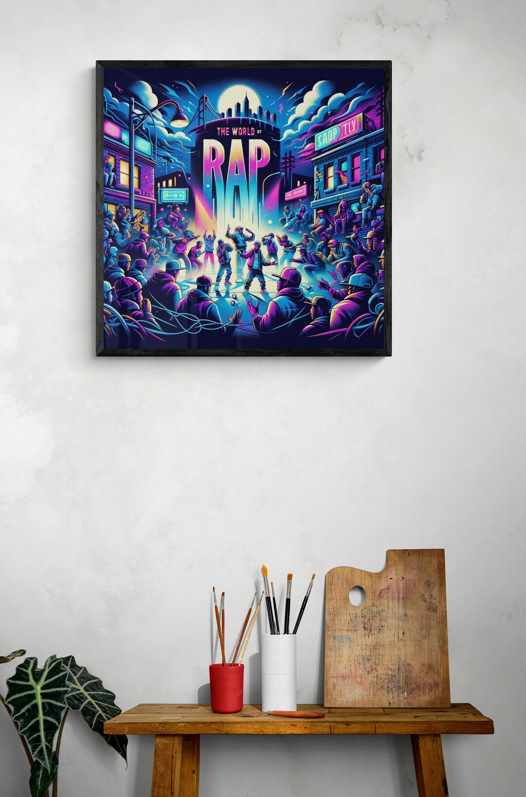 The World of Rap Poster - Etsy