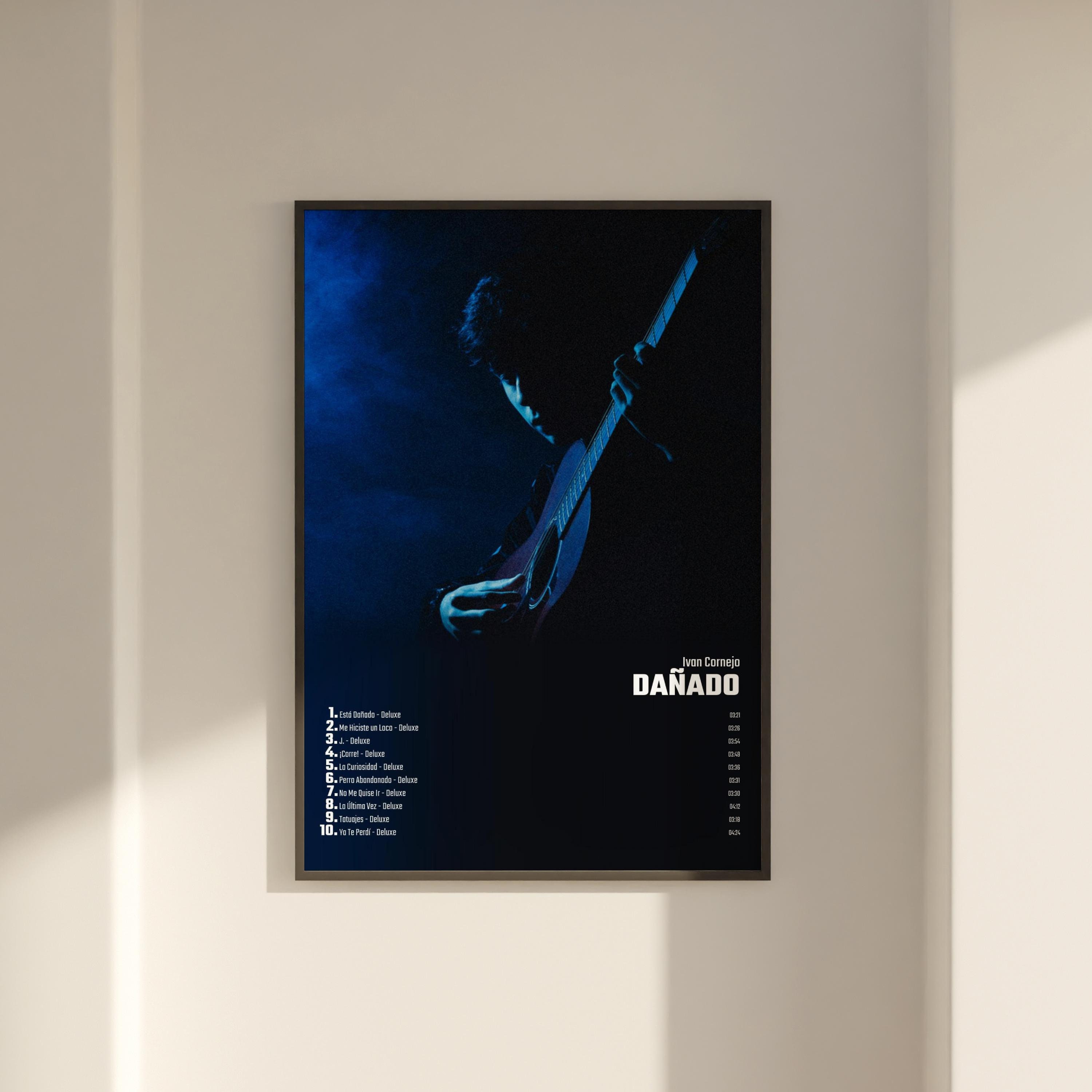 Ivan Cornejo Dañado Album Cover Poster, Wall Art, Digital Download PNG ...