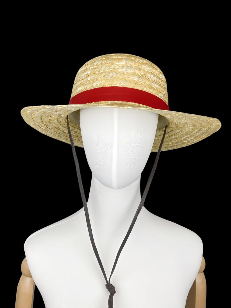 Large Luffy Straw Hat for Adults for Cosplay or Everyday Wear With ...