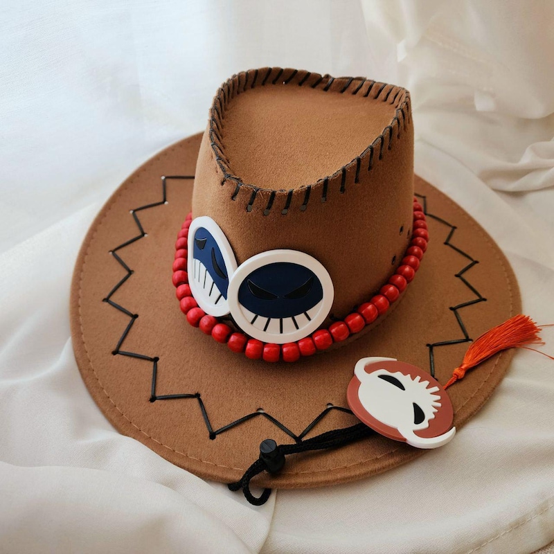 One Piece Ace Hat - Etsy