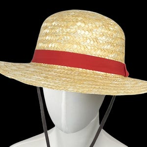 Large Straw Hat for Adults - for Cosplay or Everyday Wear - With ...