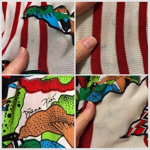 Vintage Diane Freis Blouse, 1980s Bohemian Maximalist Top With Balloon ...