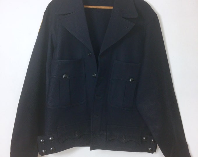 1940s Bus Driver Jacket, Vintage Uniform Jacket, Garden State Lines ...