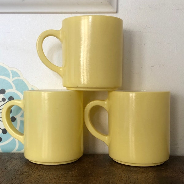 Yellow Milk Glass - Etsy