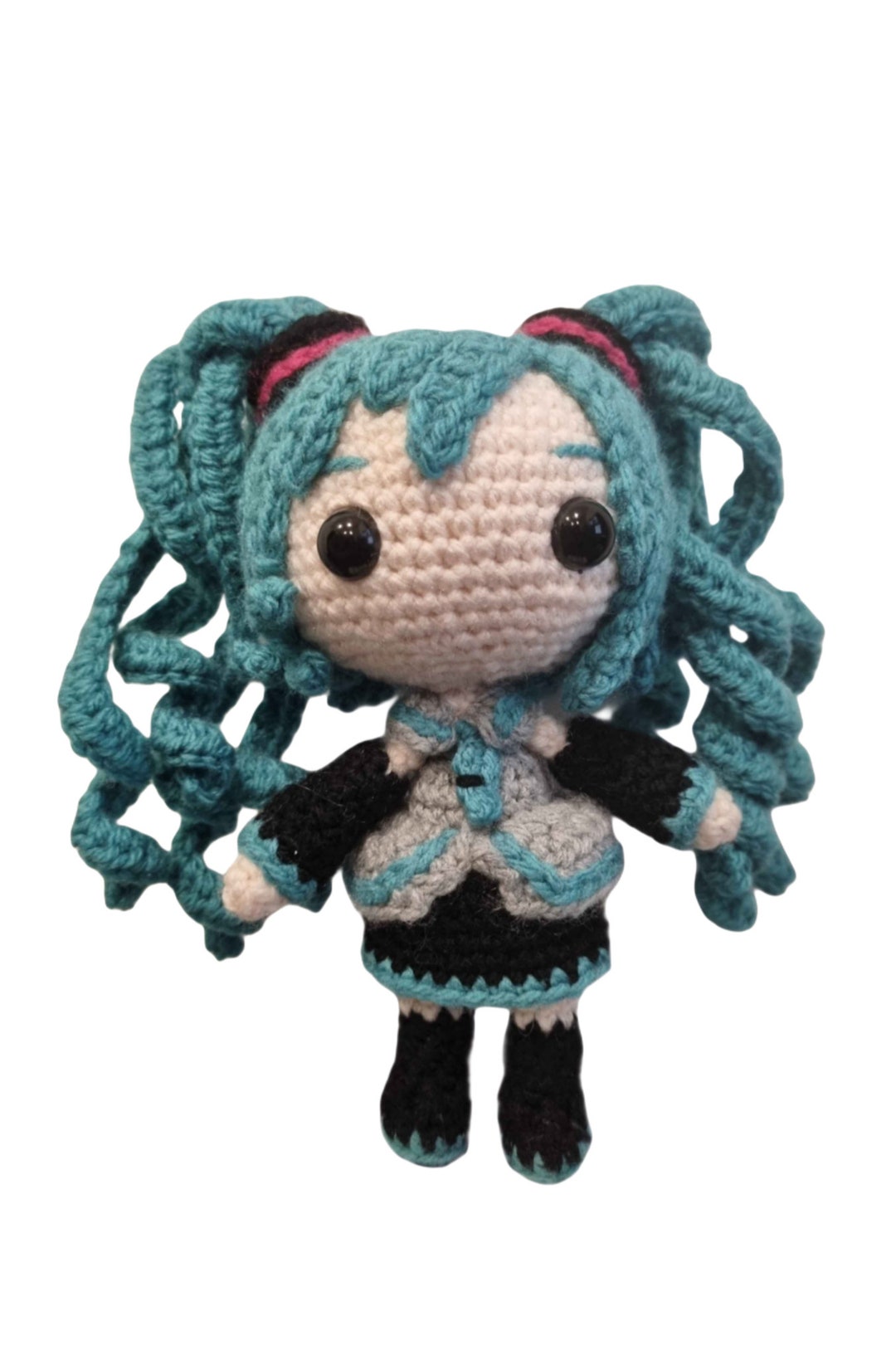 Hatsune Miku Crochet Plushie - Etsy