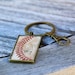 Real Baseball Seam Keychain • Personalized or Plain • Dad Gift • Coach ...