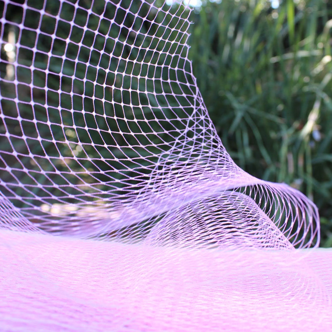 Classic 10 Inch Hat Netting • Pink Veiling • Millinery Supply • per ...