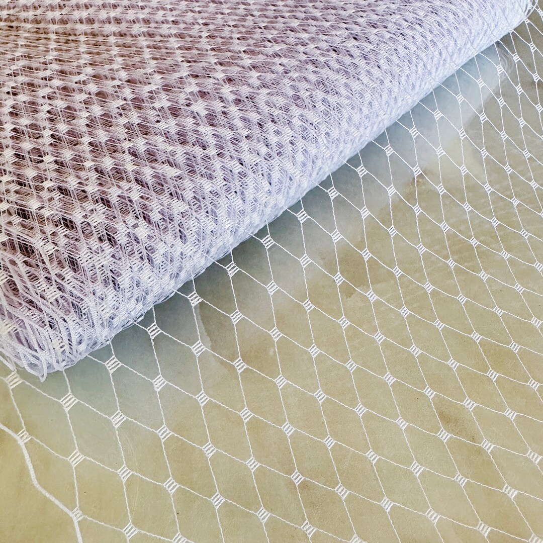 Classic 9 Inch Soft Hat Netting • Lilac Veil Netting • Millinery Supply ...