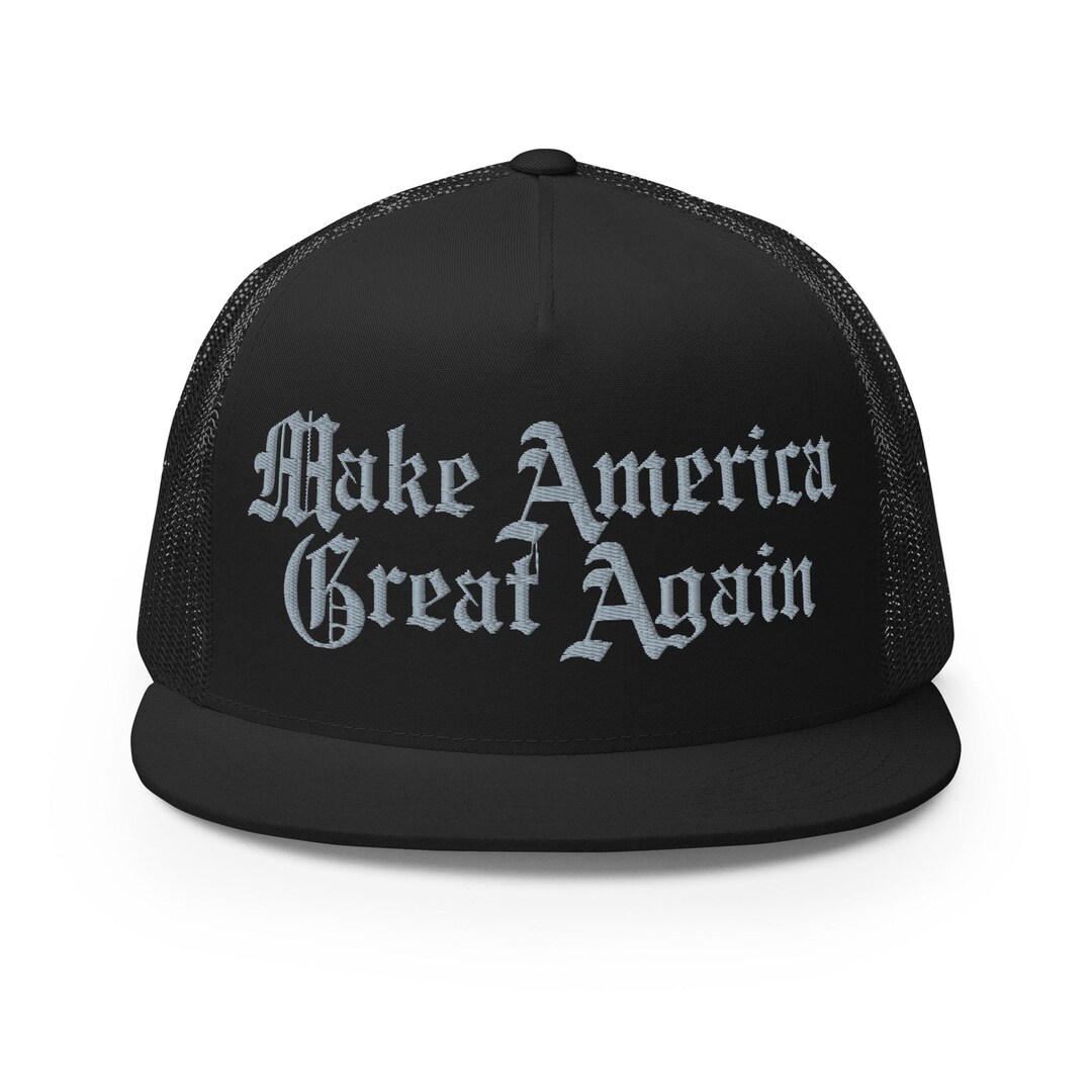 DARK MAGA Trucker Cap, Make America Great Again Hat, MAGA, Elon Musk ...