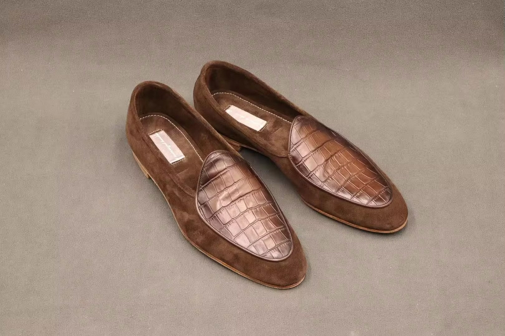 New Men's Handmade Party Loafer Leather Shoes, Men Unique Penny Loafer ...