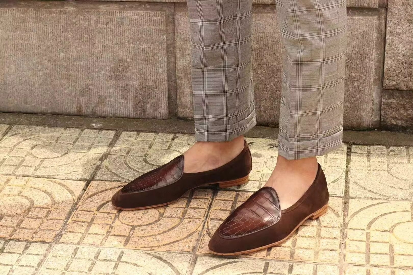 New Men's Handmade Party Loafer Leather Shoes, Men Unique Penny Loafer ...