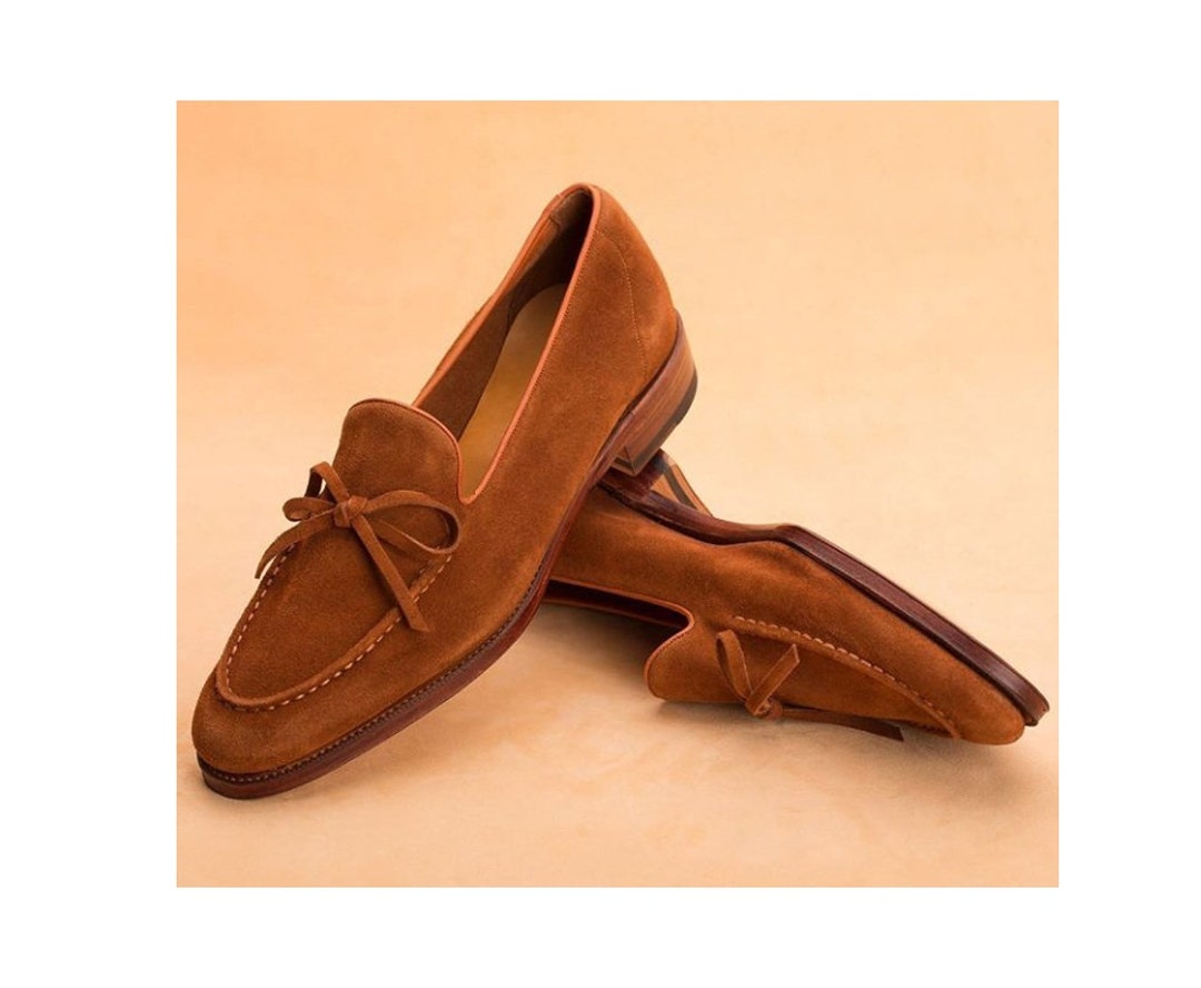 New Premium Suede Brown Color Leather Stylish Fashion Tassel Loafer ...
