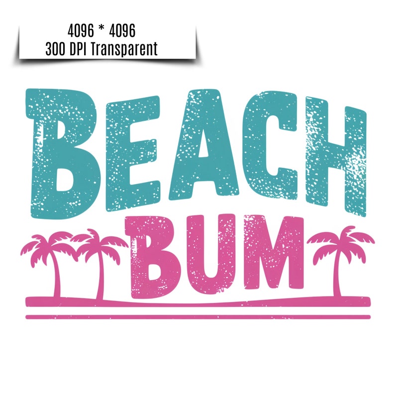 Beach Bum Summer Png Sublimation Beach Babe Png Vintage Summer Png ...