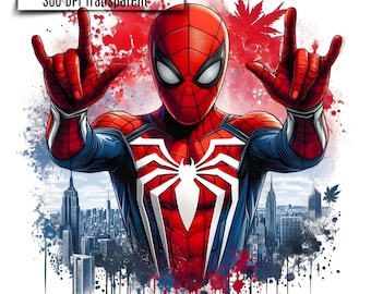 Spiderman Png, Watercolor Design, Spiderman, Splash Design, Transparent ...