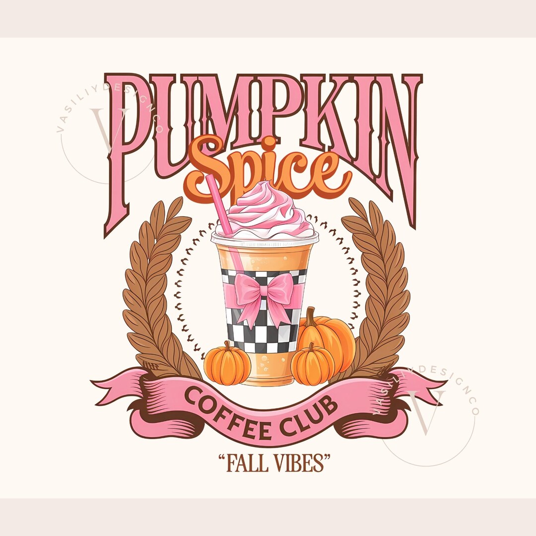 Coquette Pumpkin Spice Png, Pumpkin Spice Png, Fall Design, Fall ...