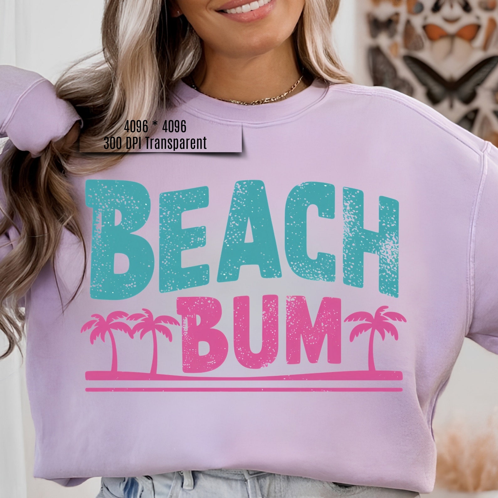 Beach Bum Summer Png Sublimation Beach Babe Png Vintage Summer Png ...