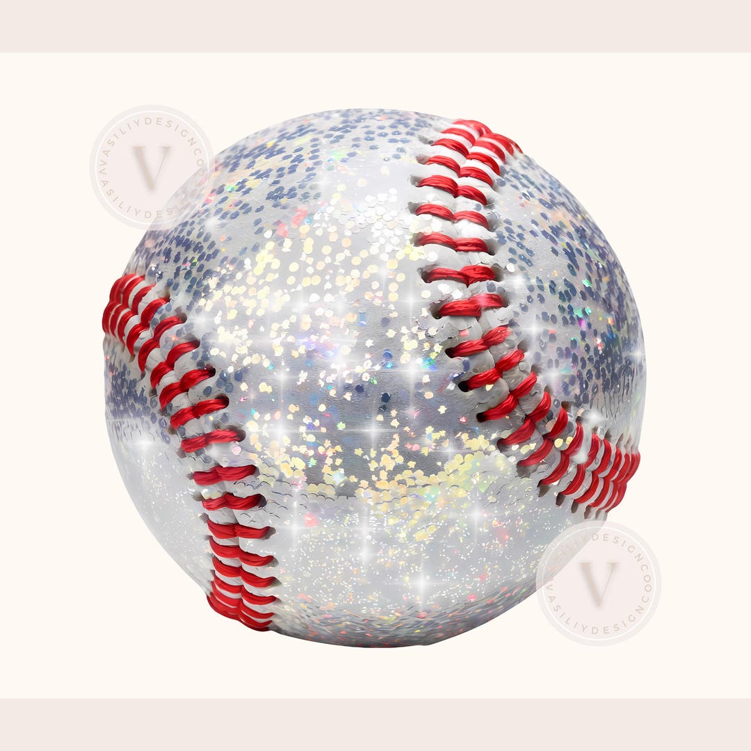 Glitter Baseball Png, Baseball Png, Game Day Baseball Png, Baseball ...