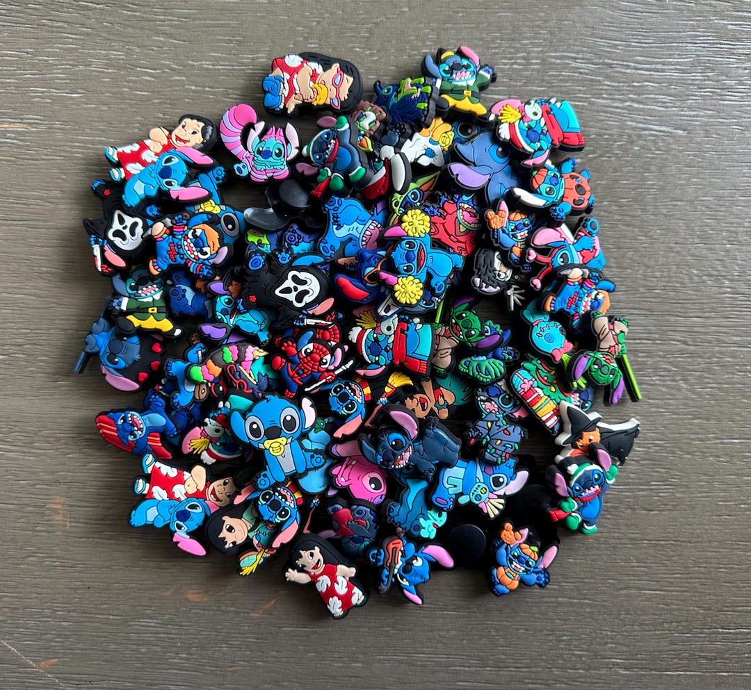 Lilo and Stitch Croc Charms Stitch Croc Charm Stitch and Angel Charms ...