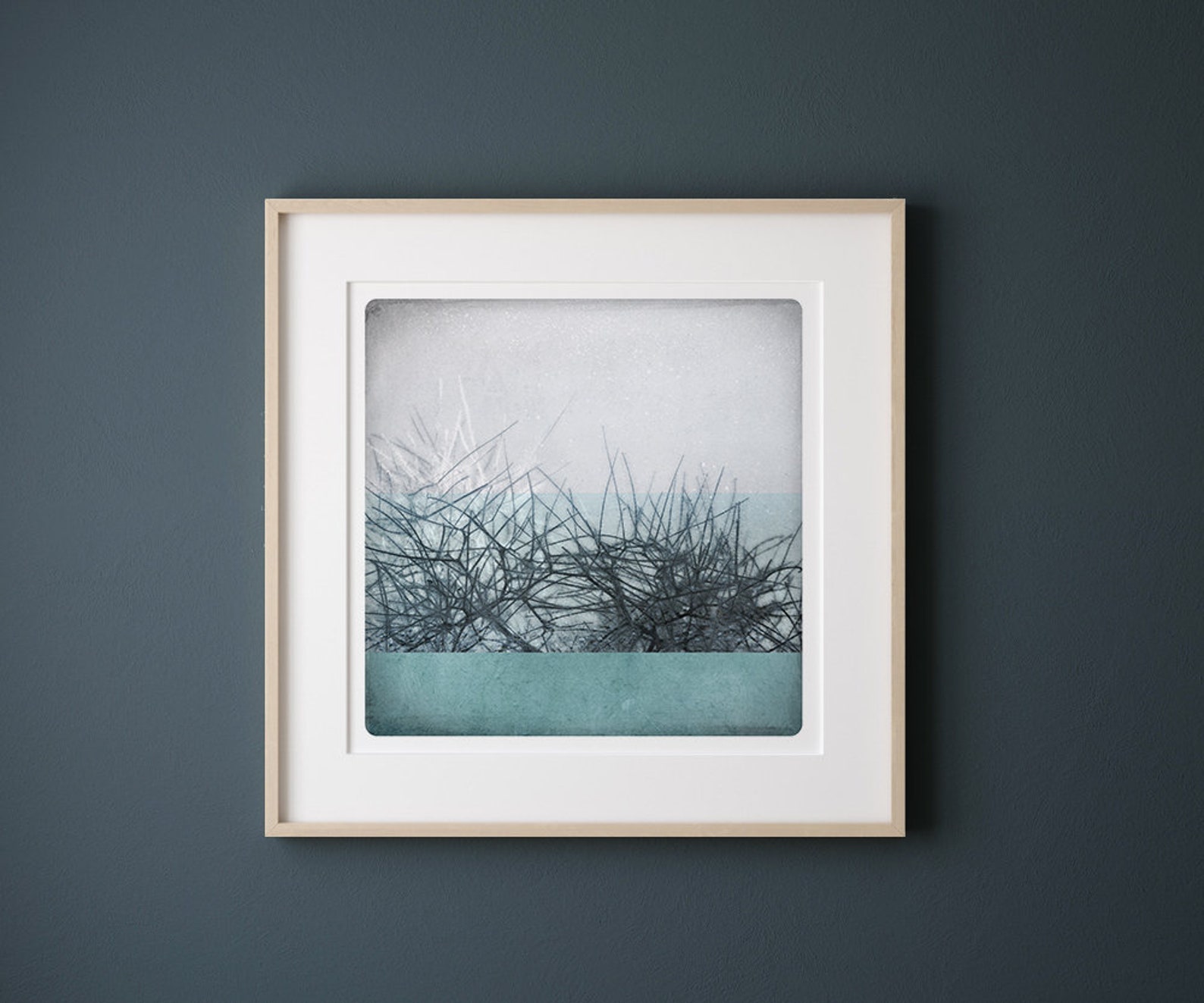 Frozen Landscape Flake Abstract Photography Winter Fine Art - Etsy