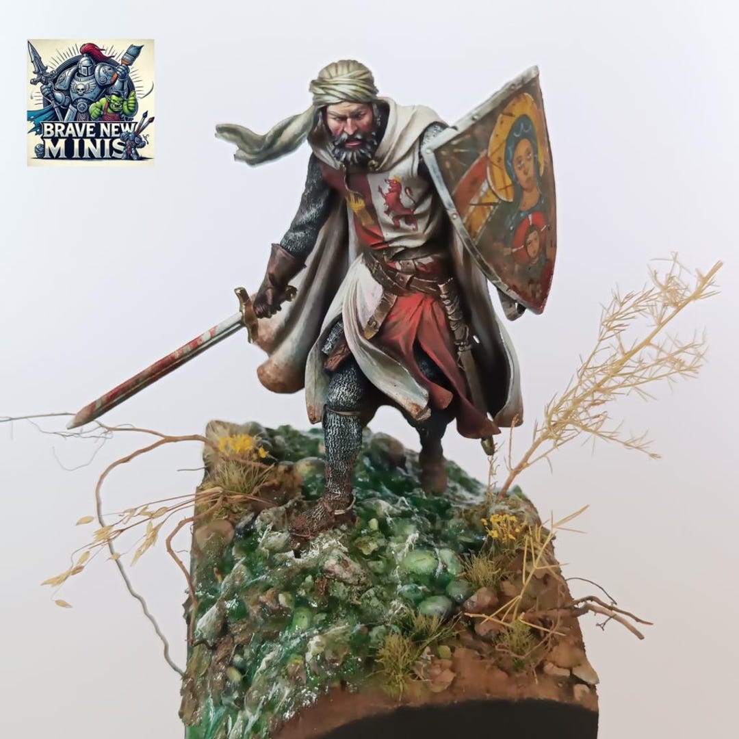 Templar Knight - Scale 75 - Etsy