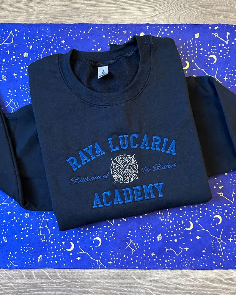 Elden Ring Raya Lucaria Embroidered Sweatshirt | Carian Sigil ...