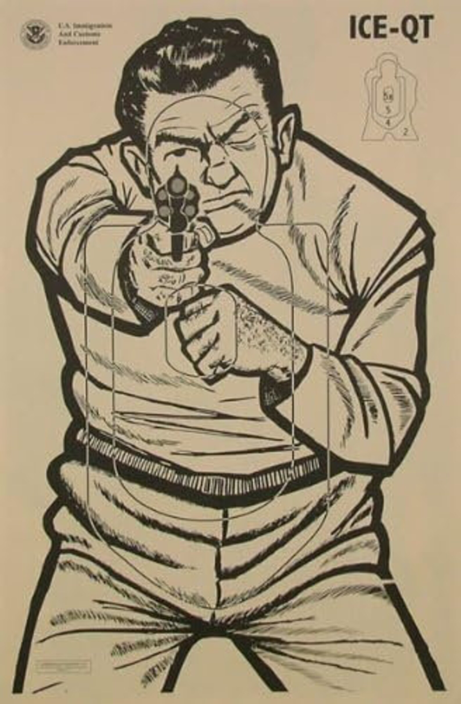 ICE-QT Vintage Shooting Target Poster - Etsy